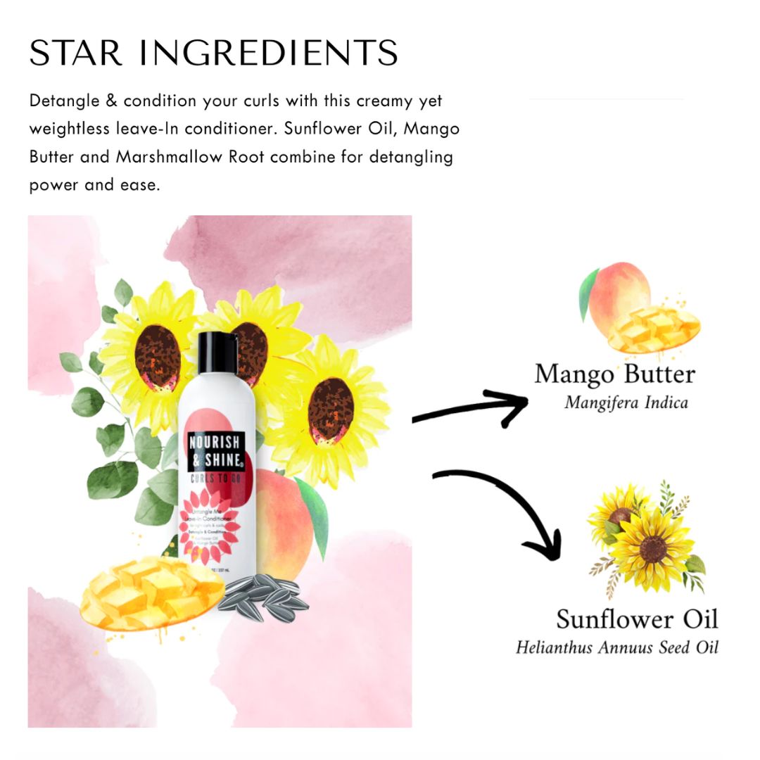 Untangle Me Leave-In Conditioner – Nourish & Shine